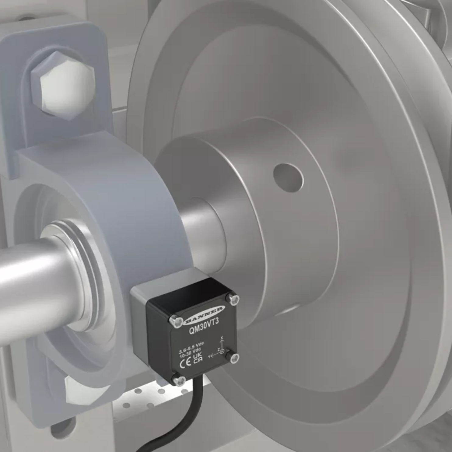 เครื่องวัดความสั่นสะเทือนมอเตอร์ Vibration sensor ราคา คุณภาพดี